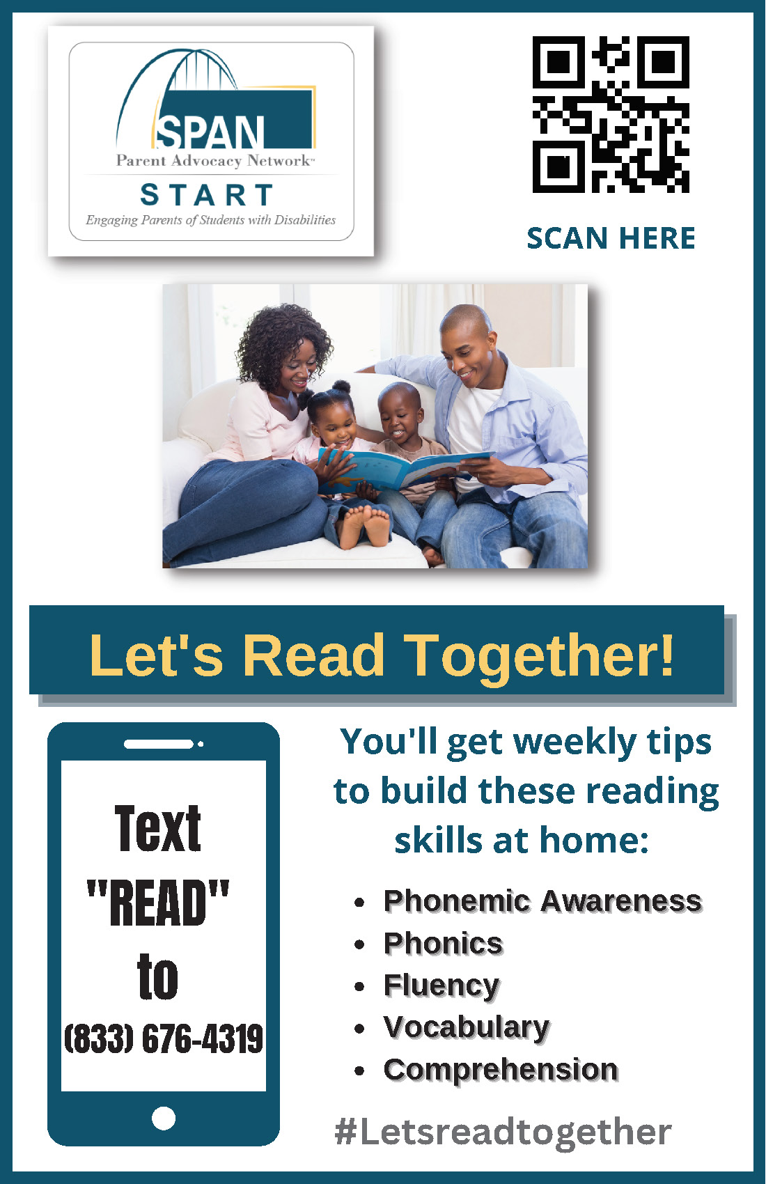 Early Reader at Home | SPAN Parent Advocacy Network